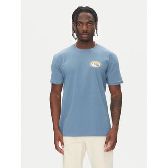 Quiksilver T-Shirt Ev Flower Chaos Ss EQYZT08050 Blau Regular Fit