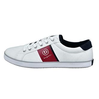 Bugatti Baskets Albert pour Homme, Blanc., 40 EU