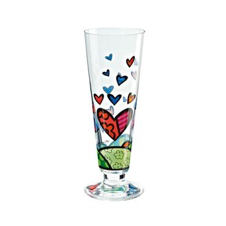 GOEBEL 66450156 Romero Britto Bierglas/Saftglas - A New Day