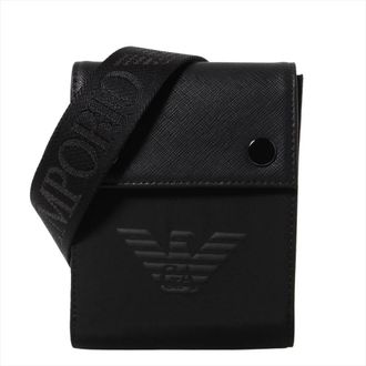 Emporio Armani Schwarze Geldb&ouml;rsen & Kartenhalter Y4R405Y154J81073 - - Bags - Herren - Schwarzk - ONE SIZE