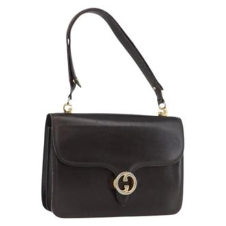 Gucci Sac bandouli&egrave;re vintage Pre-owned - Femme - Pre-owned - Brun - Taille: ONE Size