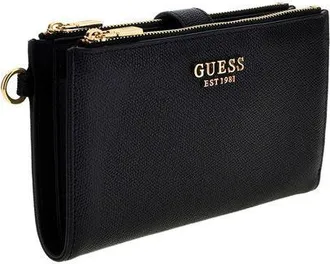 Guess Womens Wallet Black Polyurethane Bags