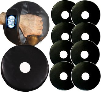 Bay 5 Paar (10 Stück) BAY Spar-Angebot Handpratzen Multi Tellerpratzen Pratzen Schlagpolster Schlagkissen