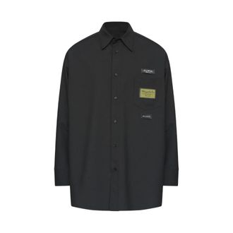 Maison Margiela Hemd mit Brusttasche - - Shirts - Herren - Schwarzk - L