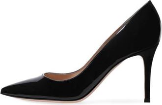 Generic Escarpins Classiques à Talons Hauts et Bout Fermé pour Femmes, Chaussures à Talons Aiguilles à Bout Pointu et à la Mode élégantes pour Le Bureau Le Tr