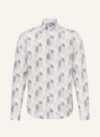 Eton Leinenhemd Casual Fit beige