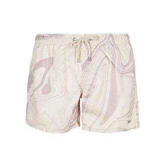 BALR. Bermuda Shorts aus Polyester mit Taschen - - Shorts - Herren - Beige - S