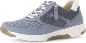Gabor Damen Low-Top Sneaker, Frauen Halbschuhe,schnürschuhe,schnürer,straßenschuhe,Strassenschuhe,Sportschuhe,Heaven/Weiss,40.5 EU / 7 UK