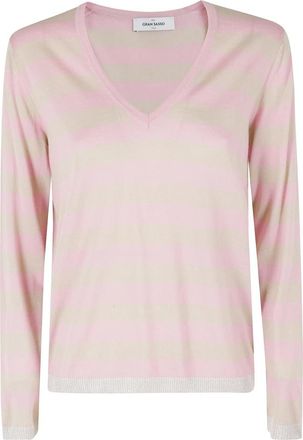 Gran Sasso Femme, Pulls, Rose, Taille: 38 FR Pullover