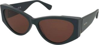 Max Mara Sonnenbrille mit Vollrand - - Accessories - unisex - Gr&uuml;n - 58 MM
