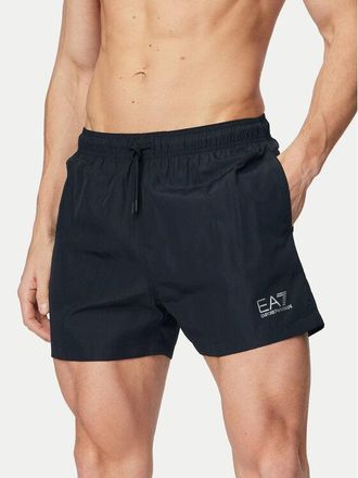 Emporio Armani Badeshorts 7M001677 AF13019 MC026 Schwarz Regular Fit