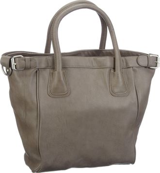 Pieces Bayan 17041319, Damen Umhängetaschen, Beige (Sand), 39x30x12 cm (B x H x T)