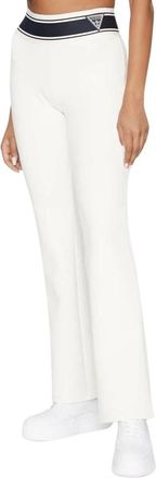 Guess Femme, Pantalons, Blanc, Taille: 42 FR Ann Long Pants