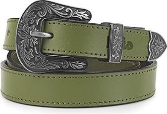 Lois Ceinture Femme - Ceinture Femme Cuir Véritable - Ceinture Femme Grande Taille - Ceinture Cuir Femme - Ceinture Large Femme - Ceinture Cuir Reglable Fe