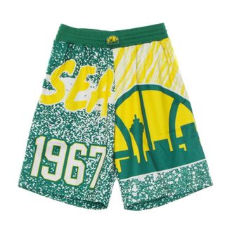 Mitchell & Ness NBA Jumbotron Sublimated Basketballshorts - - Sport - Herren - Mehrfarbig - XL