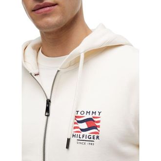 Tommy Hilfiger Sweat &agrave; capuche droit en coton