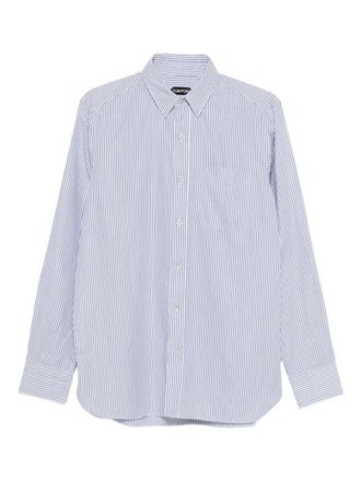 Tom Ford striped shirt - Wei&szlig;