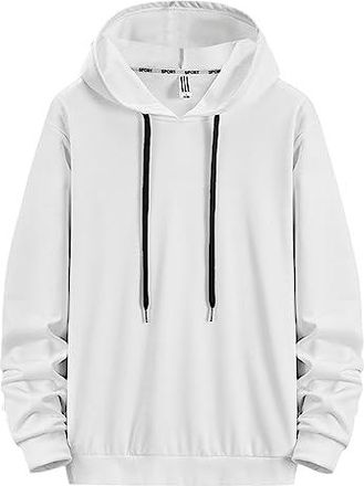 Generic Sweat a Capuche Homme Hooded Sweatshirt Sweats &agrave; Capuche D&eacute;contract&eacute; Sportif pour Homme, Id&eacute;al pour Le Printemps et lAutomne