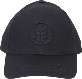 Stone Island Homme, Accessoires, Bleu, Taille: ONE Size Casquette de baseball avec logo
