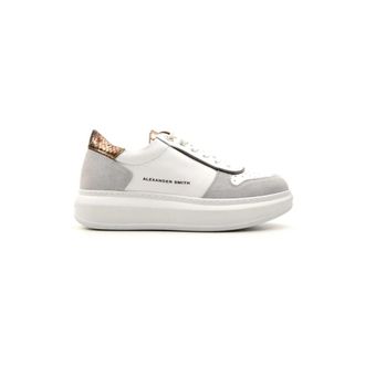 Alexander Smith Wei&szlig;e/Bronzene Sneakers f&uuml;r L&auml;ssigen Look - - Shoes - Damen - Wei&szlig; - 41 EU