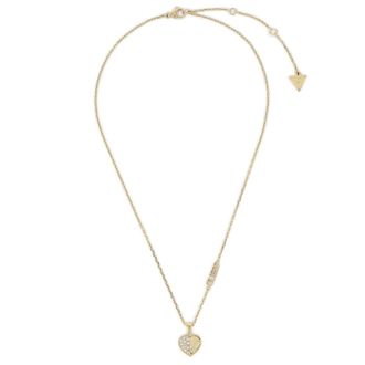 Guess Halskette Guess Lovely Guess JUBN03 035JW Gelb vergoldet