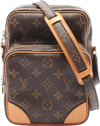 Louis Vuitton 2004 Monogram Amazone crossbody bag - Marron