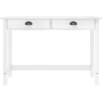 vidaXL Konsolentisch Hill mit 2 Schubladen 110x45x74 cm Kiefernholz Vidaxl