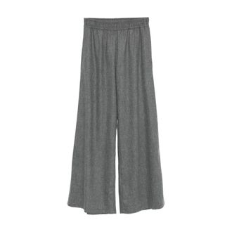 Fabiana Filippi Seiden & Nylon Graue Hose - - Trousers - Damen - Grau - XS