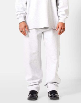 Sixth June Jogger avec logo coeur brod&eacute; - Gris clair