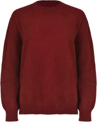 VANIS&Eacute; Pull Col Rond - Rouge