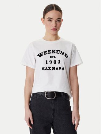 Max Mara T-Shirt Tenue 2615971051 Wei&szlig; Regular Fit