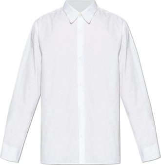 Officine G&eacute;n&eacute;rale Homme, Chemises, Blanc, Taille: L Soft Collar Shirt