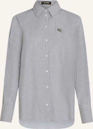 Karl Lagerfeld Bluse blau