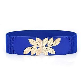 Generic Ceinture Elastique - Ceinture &Eacute;l&eacute;gante pour Robe Large Taille &Eacute;lastique Mode F&eacute;minine Extensible et Confortable
