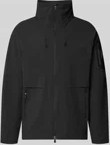 HUGO BOSS Regular Fit Trainingsjacke mit Label Patch Modell OW_GLOBE