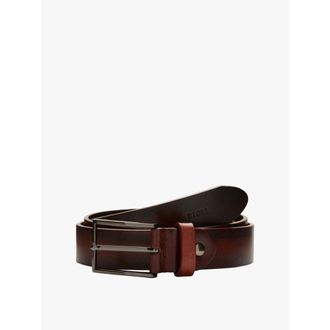 Digel Ceinture Giacomo en cuir - Marron fonc&eacute;