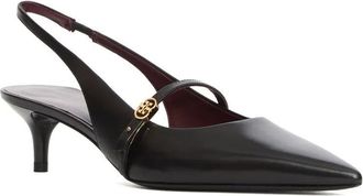 Tory Burch Tory Burch Hohe Schuhe - Double T Buckle Mary Jane Pumps - Gr. 7_5 - in Schwarz - f&uuml;r Damen