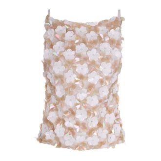 P.A.R.O.S.H. P.a.r.o.s.h., Femme, Tops, Rose, Taille: 40 FR Maxi Sequinned Blouse
