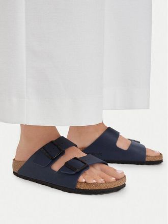 Birkenstock Pantoletten Arizona Birko-Flor 051753 Dunkelblau