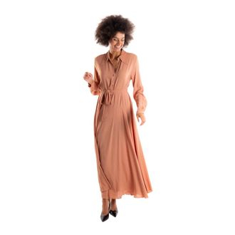 H2O Femme, Robes, Brun, Taille: 42 FR Robe Longue