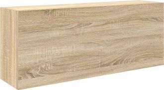 vidaXL Vidaxl - Armoire murale de bain chêne sonoma 100x25x40cm bois ingénierie