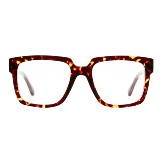 Kuboraum Tortoise Acetat Quadratische Brille - - Accessories - Damen - Braun - ONE SIZE