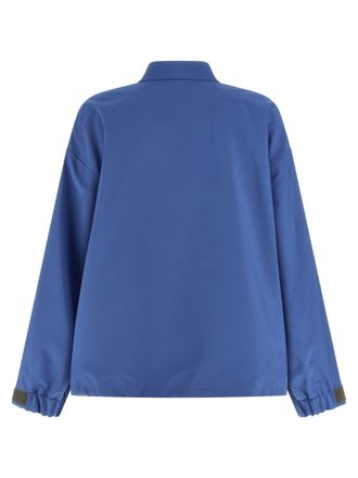 Miu Miu Recycled Polyester Shell Jacket - Blue