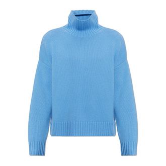 Lisa Yang Cashmere Turtleneck Olai - - Knitwear - Herren - Blau - 2XL