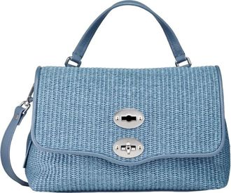 Zanellato Femme, Sacs, Bleu, Taille: ONE Size Sac &agrave; poign&eacute;e sup&eacute;rieure