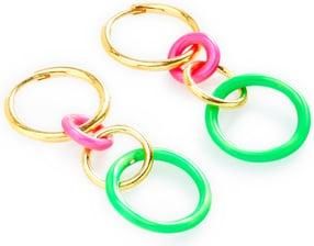 Ileana Makri Boucles doreille en argent