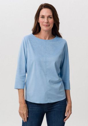 Frank Walder T-Shirt aus pflegeleichtem PES-Stretch-Lederimitat