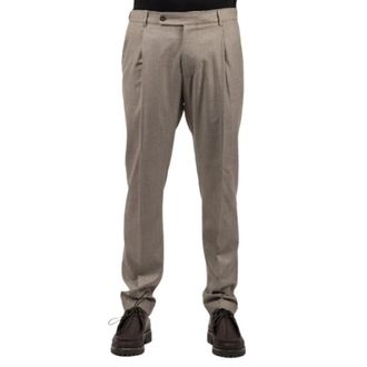 Berwich Pantalon Long R&eacute;tro - Homme - Pantalons - Beige - Taille: S