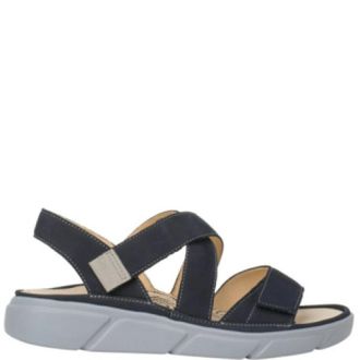 Ganter Stylische flache Sandalen - - Shoes - Damen - Blau - 40 EU