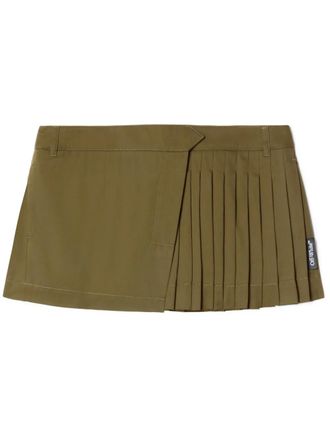 Off-white minijupe Savana - Vert